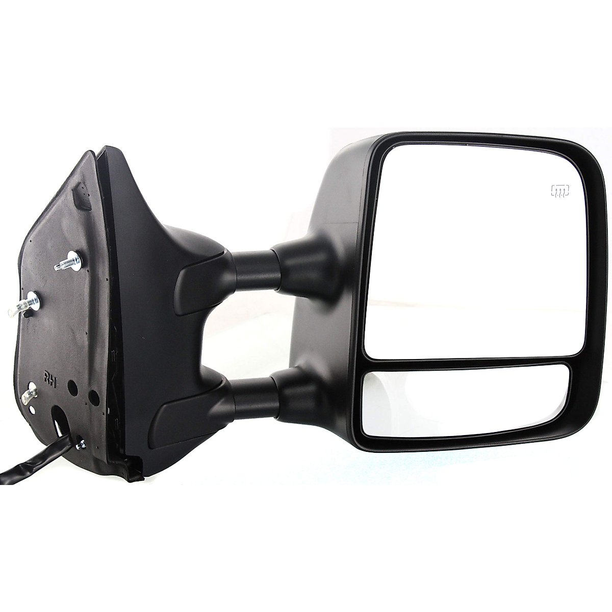 Kool Vue Driver & Passenger Side Power Heated Towing Mirrors for Nissan Titan 2004-2015 With Memory Chrome With Towing Package