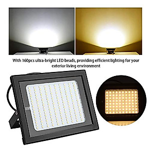 Outdoor Street Lamp For Home Outdoor Light Waterproof Solar Powered Remote Control Flood Light Garden Yard