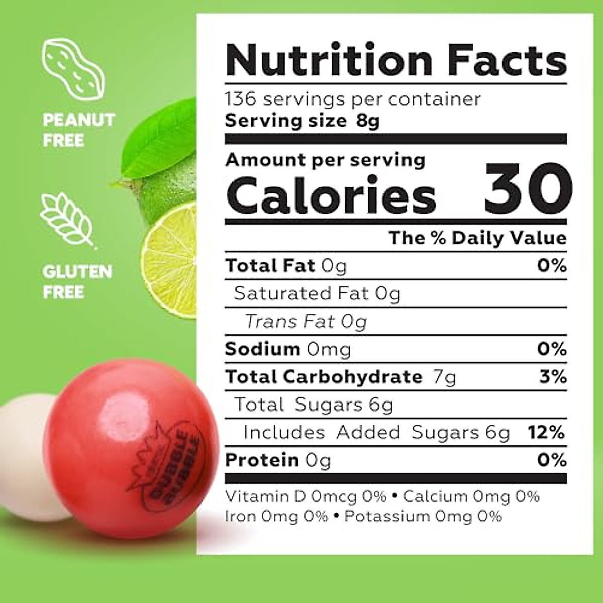 Gumballs for Gumball Machine - 1 Inch Large Gumballs - King Gumballs in Bulk - 2.4 Lb Gumball Machine Refills - 140 Pcs Giant Gumballs - Bulk Gum for Kids - Assorted Gum Refill