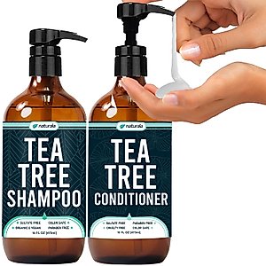 NATURALA Tea Tree Shampoo and Conditioner Set