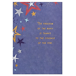 American Greetings Thank You Card for Military (Respect and Gratitude)
