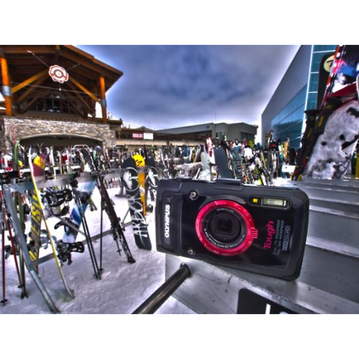 Olympus TG-2 iHS Digital Camera (Black)