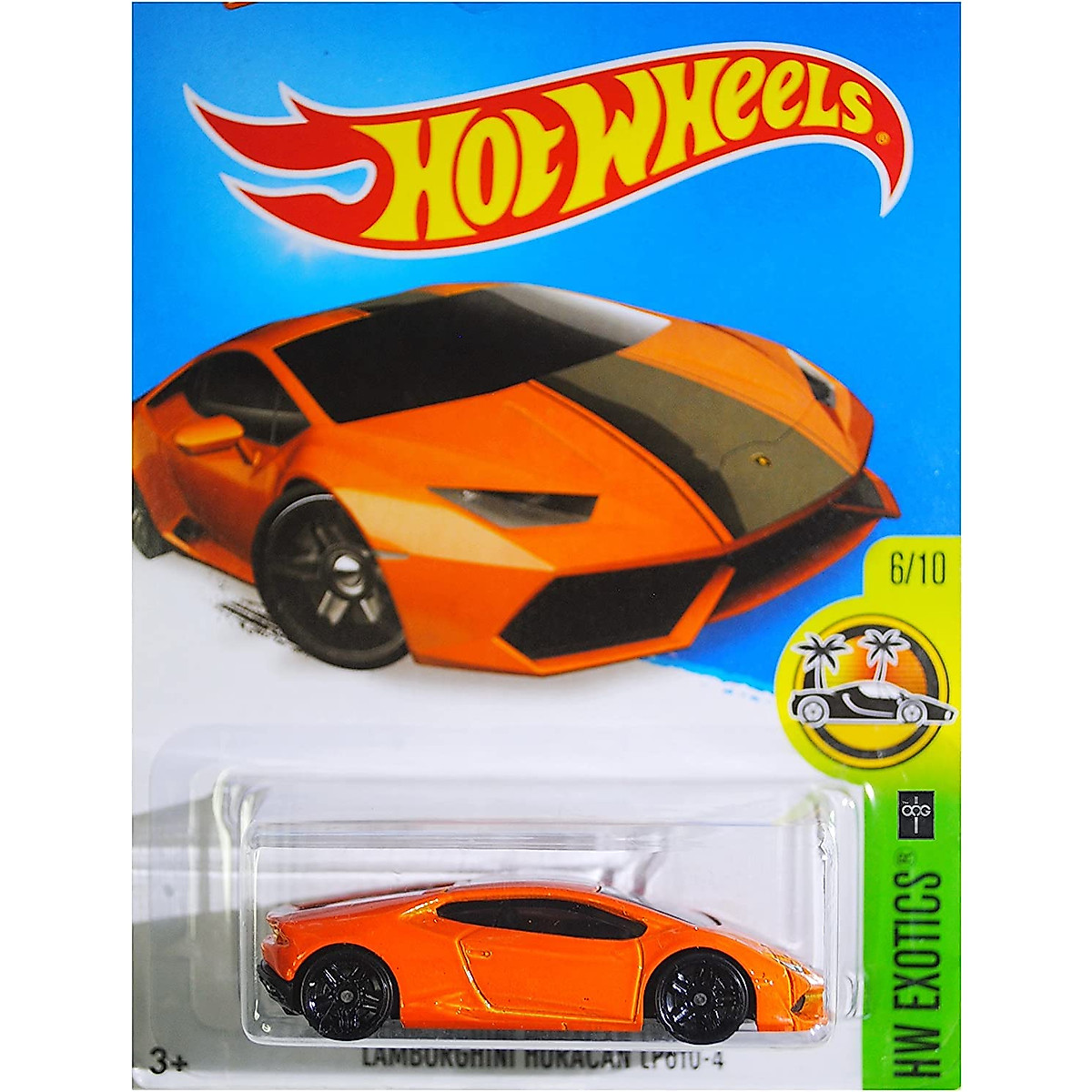 Hot Wheels 2016 HW Exotics Lamborghini Huracan LP610-4 76/250, Orange