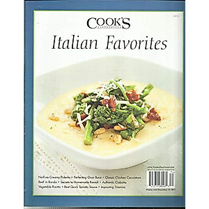 COOK'S ILLUSTRATED MAGAZINE, ITALIAN FAVORITES ISSUE, 2011