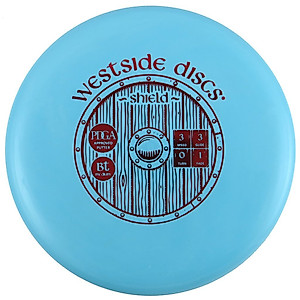Westside Discs BT Medium Shield Putter Golf Disc [Colors May Vary] - 173-176g