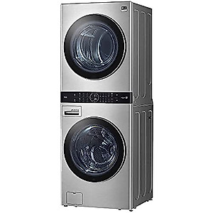 LG STUDIO Single Unit Front Load WashTower™ with Center Control™ 5.0 cu. ft. Washer and 7.4 cu. ft. Electric Dryer