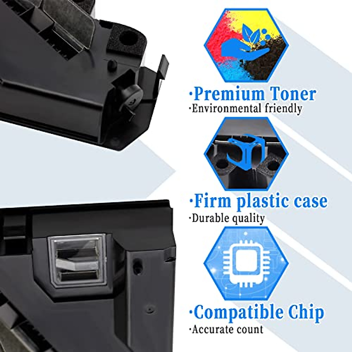 Coloner Compatible 108R01124 C405 C400 Waste Toner Cartridge for Xerox Versalink C400 Waste Cartridge Box Xerox Phaser 6600 WorkCentre 6605N 6605DN 6655 Wast Toner Container