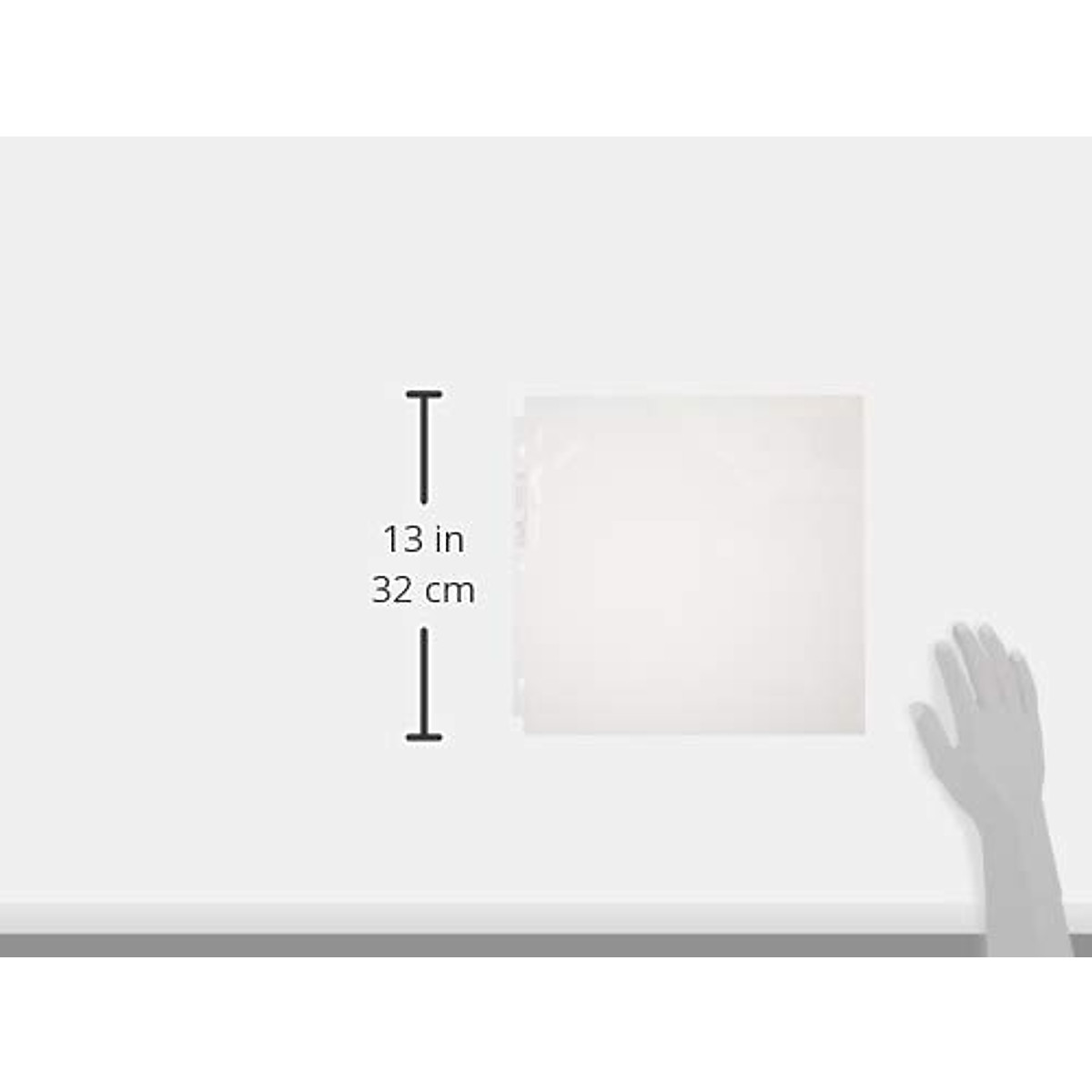 We R Memory Keepers 12x12 Page Protector Sleeve Set Includes 100 Pages, Non-Glare, Compatible with Most 3 Ring Albums, Perfect for Scrapbooking & More