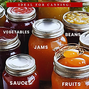 Canning Supplies Starter Kit | Canning For Beginners | Canning Kit | Canning Supplies Jar Wrench, Debubbler For Canning, Jar Lifter, Canning Tongs, Lid Lifter, Canning Funnel, Canning Labels