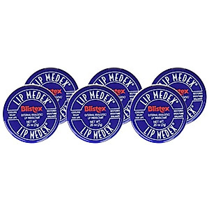 Blistex Lip Medex External Analgesic/Lip Protectant 0.25 oz (Pack of 6)