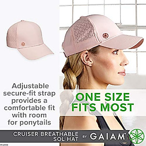 Gaiam Women's Cruiser Sol, Blush, One Size Fits Most