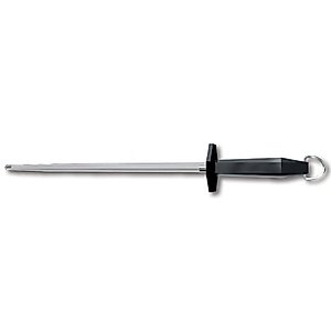 Victorinox Honing Steel Black Plastic Handle