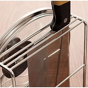CUJUX Dish Rack with Utensil Holder knife Holder Cup Holder Cutting Board Holder and Drainboard Set for Kitchen Counter