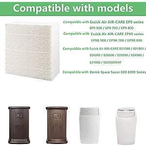 ITidyHome-2 Pack1043 Humidifier Filter Replacement for Essick Air AIRCARE EP9500 EP9700 EP9800 EP9R500 EP9R800 821000 826000 826800 831000 and Bemis Spacesaver 800 8000 Series Humidifiers