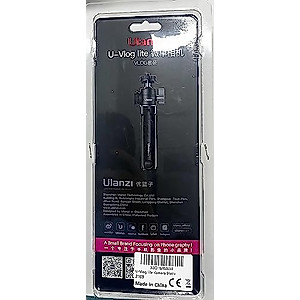 ULANZI Mini Camera Tripod with 360° Ball Head & Cold Shoe, Extendable Small Selfie Stick Tabletop Tripod Stand Handle Grip for Camera iPhone 11 Canon G7X Mark III Sony ZV-1 RX100 VII A6600 Vlogging