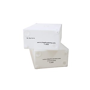 Class A Customs | RV Fresh and Gray Water Tank | Combo Pack (16 Gallon & 21 Gallon) | RV Water Holding Tanks