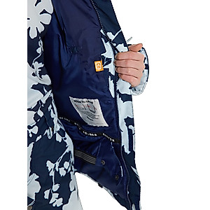 Burton Girls' Standard Bennett Jacket, Ballad Blue Camellia, X-Large