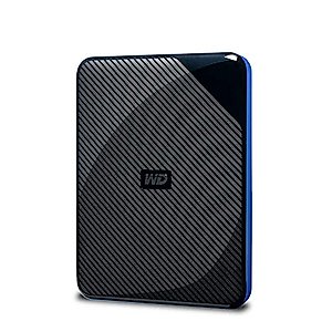 WD 4TB Gaming Drive works with Playstation 4 Portable External Hard Drive - WDBM1M0040BBK-WESN