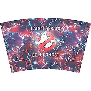 Tervis Ghostbusters I Ain't Afraid Made in USA Double Walled Insulated Tumbler Travel Cup Keeps Drinks Cold & Hot, 16oz, Clear