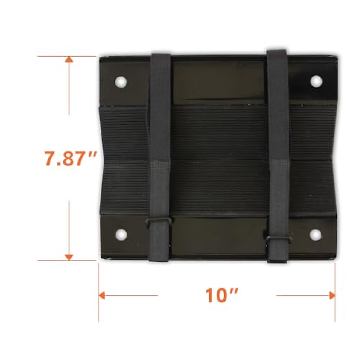 MaxxHaul 50859 Snowmobile Moving Dolly Set, 1500lbs Load Capacity V-Slide Anti-Slip Rubber Pads Straps Firmly Attaching on Skis