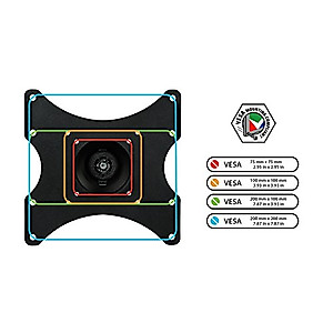 Mount-It! TV Wall Mount Bracket | Quick Release | Full Motion Swing Out Tilt Swivel | Articulating Arm for 13-42" Flat Screens and Monitors | VESA 75 to 200 | 44 Pound Capacity | Anti-Theft Locking