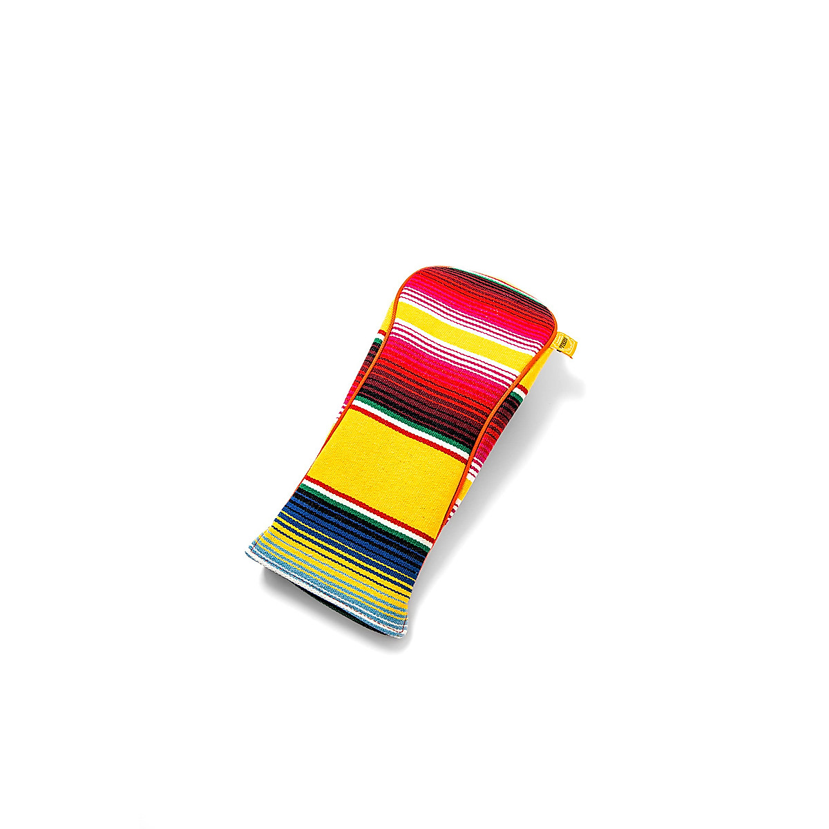 Puebla Serape Driver Cover - Yellow