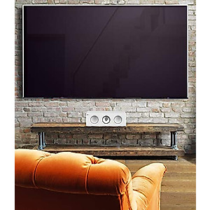 KEF R2c Center Channel Speaker (Gloss White)