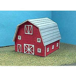 Train Time Laser HO Scale ** Laser Cut ** Barn Kit