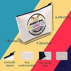 MNIGIU Figment Cosmetic Bag for Women and Girls