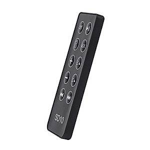 New Replaced Remote Control Compatible with Bose SoundDock 10 AM316536 AM314136 Sounddock Series 2 3 II III Bluetooth Digital Music System Controller with Battery