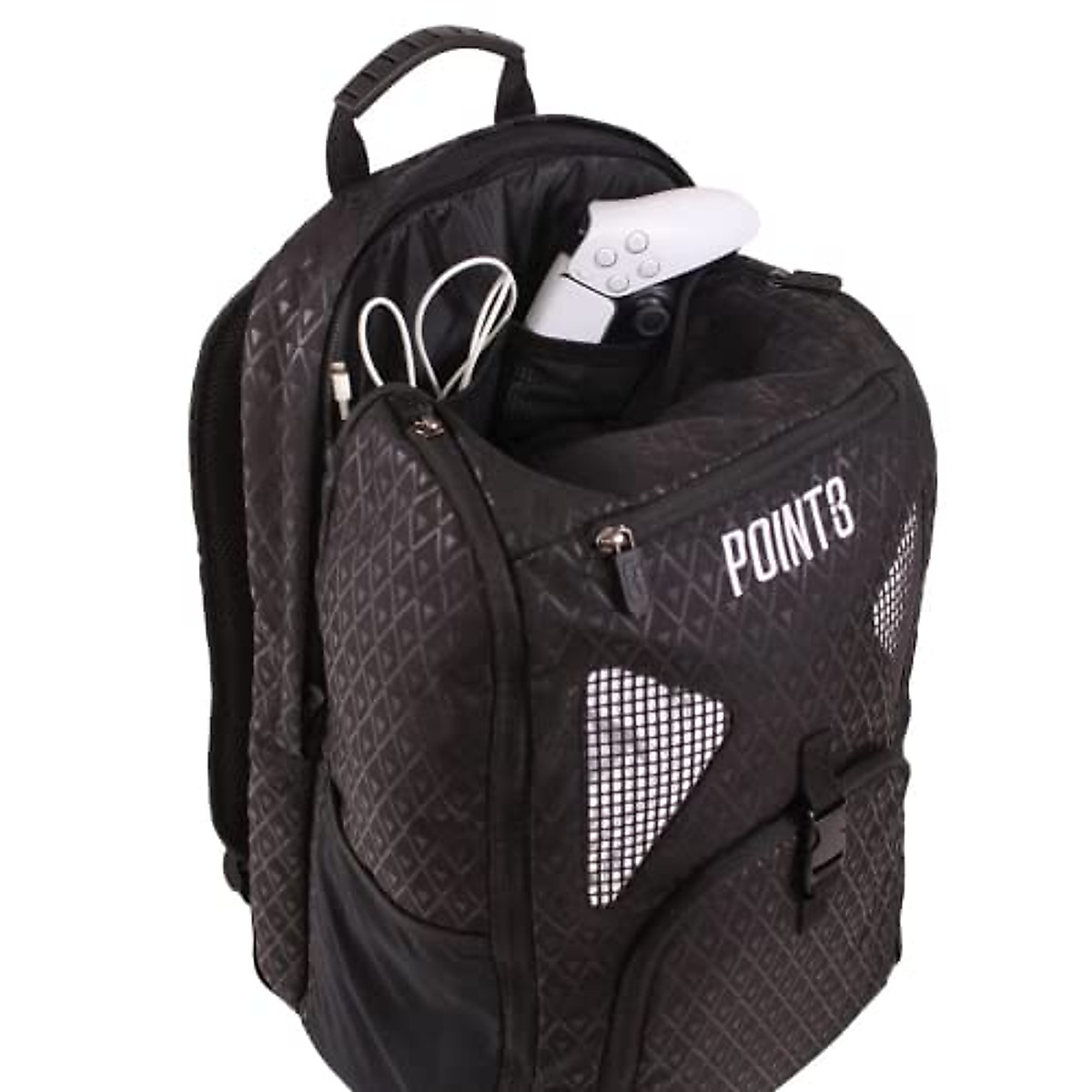 Point 3 Call of Duty® Road Trip Tech Backpack - Waterproof Laptop Sleeve - Every Compartment You Need for Ball, Gear, Shoes, Books & Laptops - Black