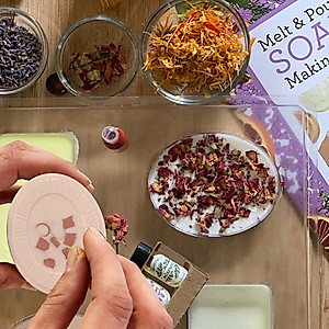 DIY Cocoa Butter Soap Making Kit - Learn How to Craft Custom Scented and Dyed Soap Bars