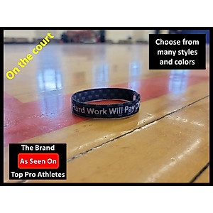 We Keep You Motivated Motivational & Inspirational Bracelet – Believe Uplifting Positive Affirmations Reversible Stretch Wristband - Encouragement Focus Fitness Sports Motivation LLC