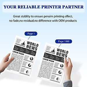 HaloFox Compatible Toner Cartridge Replacement for Brother TN660 TN-660 TN630 TN-630 for Brother MFC-L2700DW MFC-L2740DW HL-L2300D HL-L2380DW HL-L2320D DCP-L2540DW Printer (4 Black, High Yield)