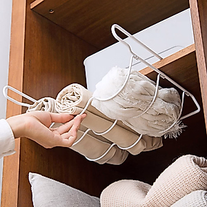 PATKAW Refrigerator Wine Rack Fridge Wine Rack Under Cabinet Organizer Beer Soda Can Dispenser Water Bottle Holder Iron Organizer Bins Space Saver for Home Party Bar Stackable Wine Rack