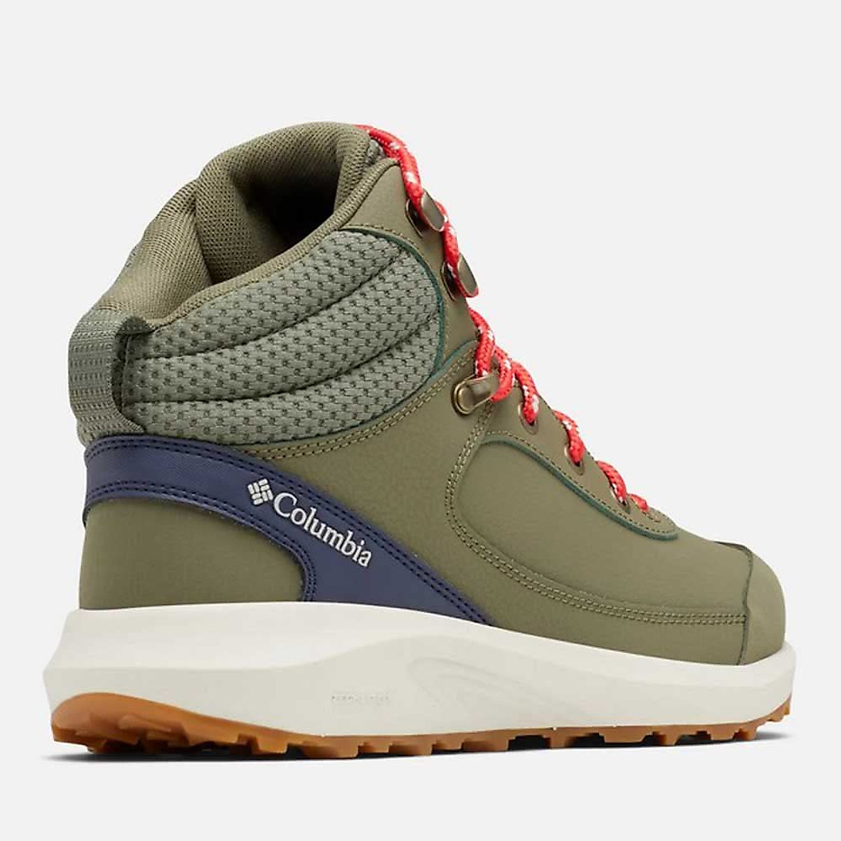 Columbia Womens Trailstorm Peak Mid Hiking Shoe, Stone Green/Nocturnal, 8.5 US