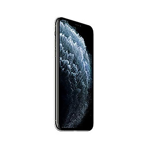 Apple iPhone 11 Pro Max [64GB, Silver] + Carrier Subscription [Cricket Wireless]