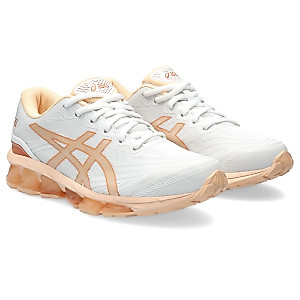 ASICS Women's Gel-Quantum 360 VII Sportstyle Shoes, 7.5, White/Apricot Crush