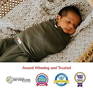 embe Baby Eczema Sleep Aid Sleeper Sack for Babies 0-3 Months, 6-14 lbs | Swaddle with Fold Over No Scratch Mittens Attached | No Scratch Sleeves Baby - [Moss]