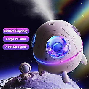 Humidifiers for Bedroom Kids Nursery,Mini Cool Mist humidifier,Baby Diffuser with Nightlight,Small Cute Ultrasonic Quiet Plant Humidifiers, Auto-Shut Off,for Home Office,BPA Free