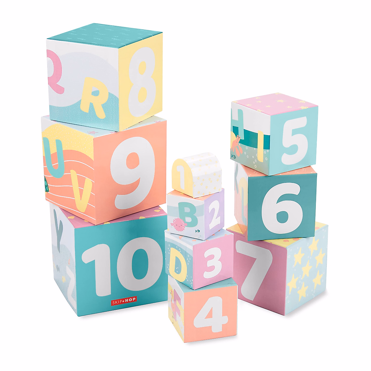 Simple Joys by Carter's By The Sea Nesting Boxes, Ocean, One Size