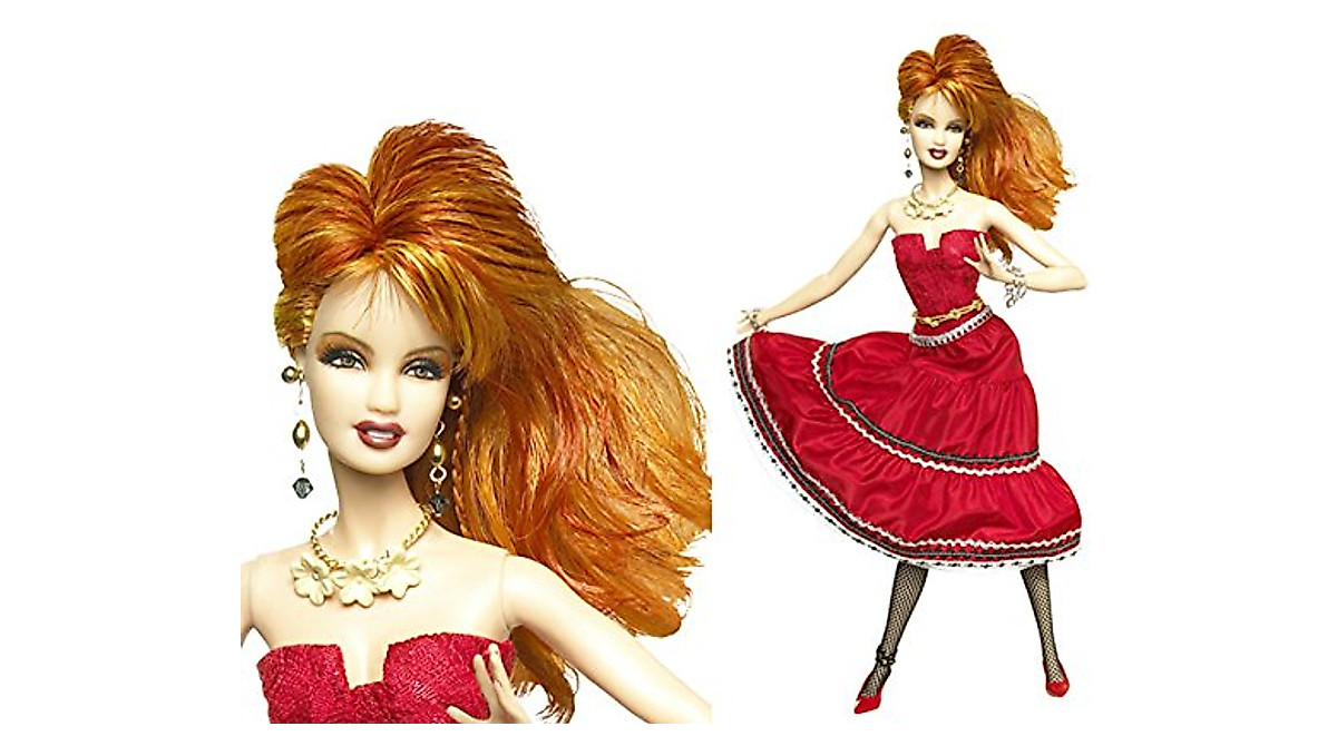 New Girls Gift Barbie Collector Ladies of the 80's Cyndi Lauper Doll Pink Label 2010 R4460 NEW ...