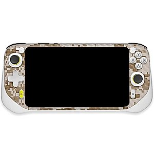 MightySkins Carbon Fiber Skin Compatible with Logitech G Cloud Gaming Handheld - Desert Camo | Protective, Durable Textured Carbon Fiber Finish | Easy to Apply | Made in The USA