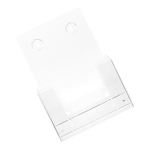 VOSAREA File Rack Document Stand Magazine Stand Display Shelves Display Shelf Ornament Display Stand Greeting Card Display Stand Office File Holder Acrylic Multi-layer Table Set A5