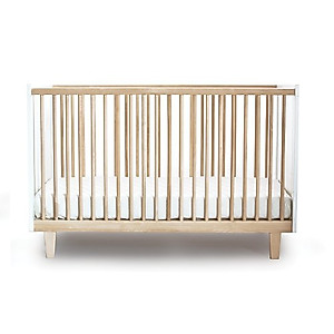 Oeuf Rhea Crib - Birch-54 x 30.5 x 37