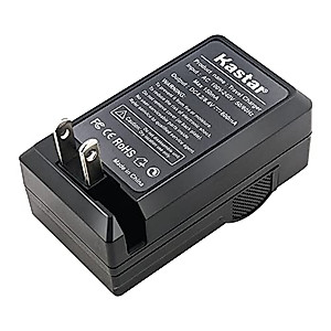 Kastar 1-Pack Battery and AC Wall Charger Replacement for Lecran FHD 1080P 36.0 Mega Pixels Vlogging Camera, Lecran FHD 2.7K 44.0 Mega Pixels Vlogging Camera, Compact Portable Mini Cameras