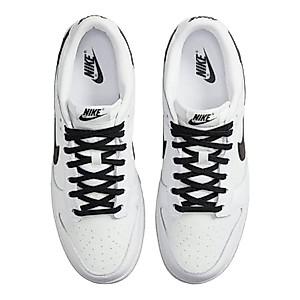 Nike Men's Dunk Low Retro Shoe, White/Black-summit White, 10