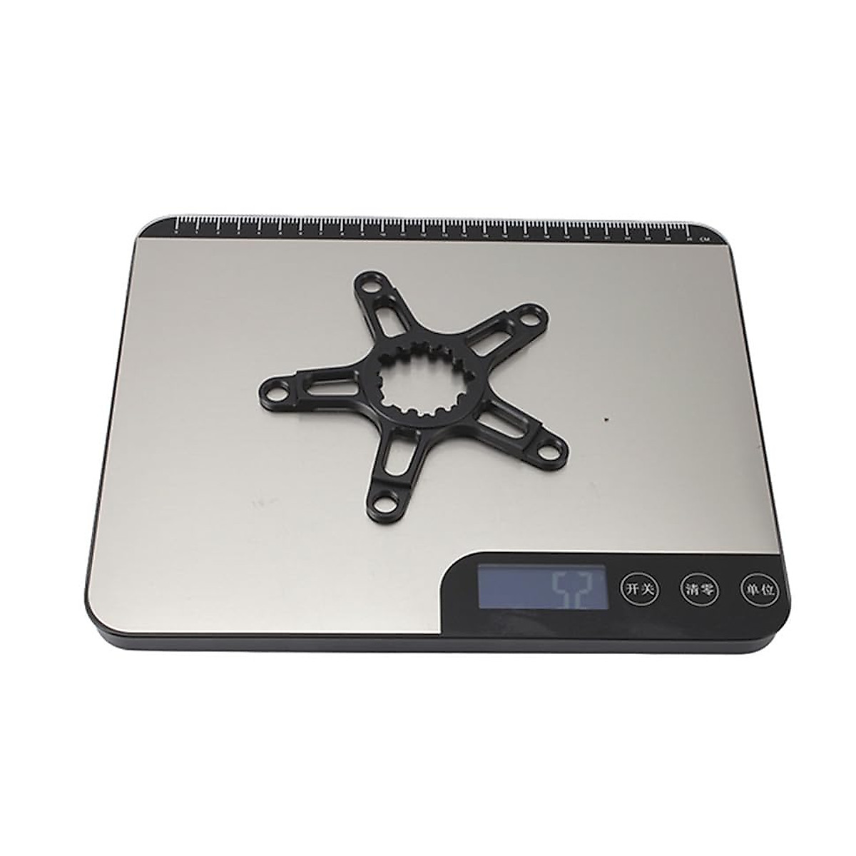 EVOSID 110BCD Conversion Claw 104BCD 5 Claws GXP Crank Turn 130BCD for MTB Road Bike Direct Mount Crank to 110/130BCD 5 Bolt Chainrings (Full Silver-130BCD with 5 Bolt)