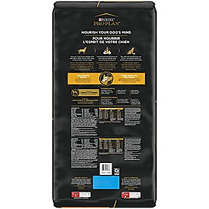 Purina Pro Plan Senior Dog Food With Probiotics for Dogs, Bright Mind 7+ Chicken & Rice Formula - 30 lb. Bag