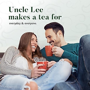 Uncle Lee’s Organic Black Tea - Premium Tea, Full-Bodied, Caffeinated Coffee Alternative, Robust Black Tea Bags, Individually Wrapped 100 Count